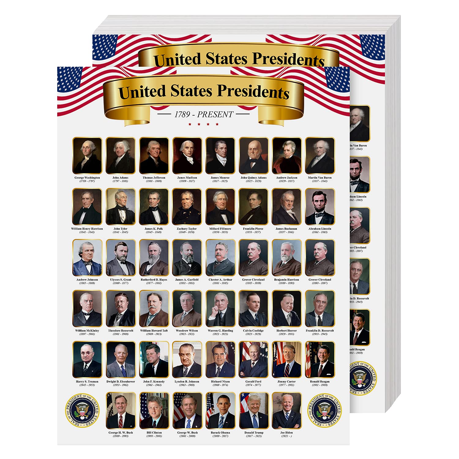 US Presidents - Bulk and Wholesale - Fine Cardstock