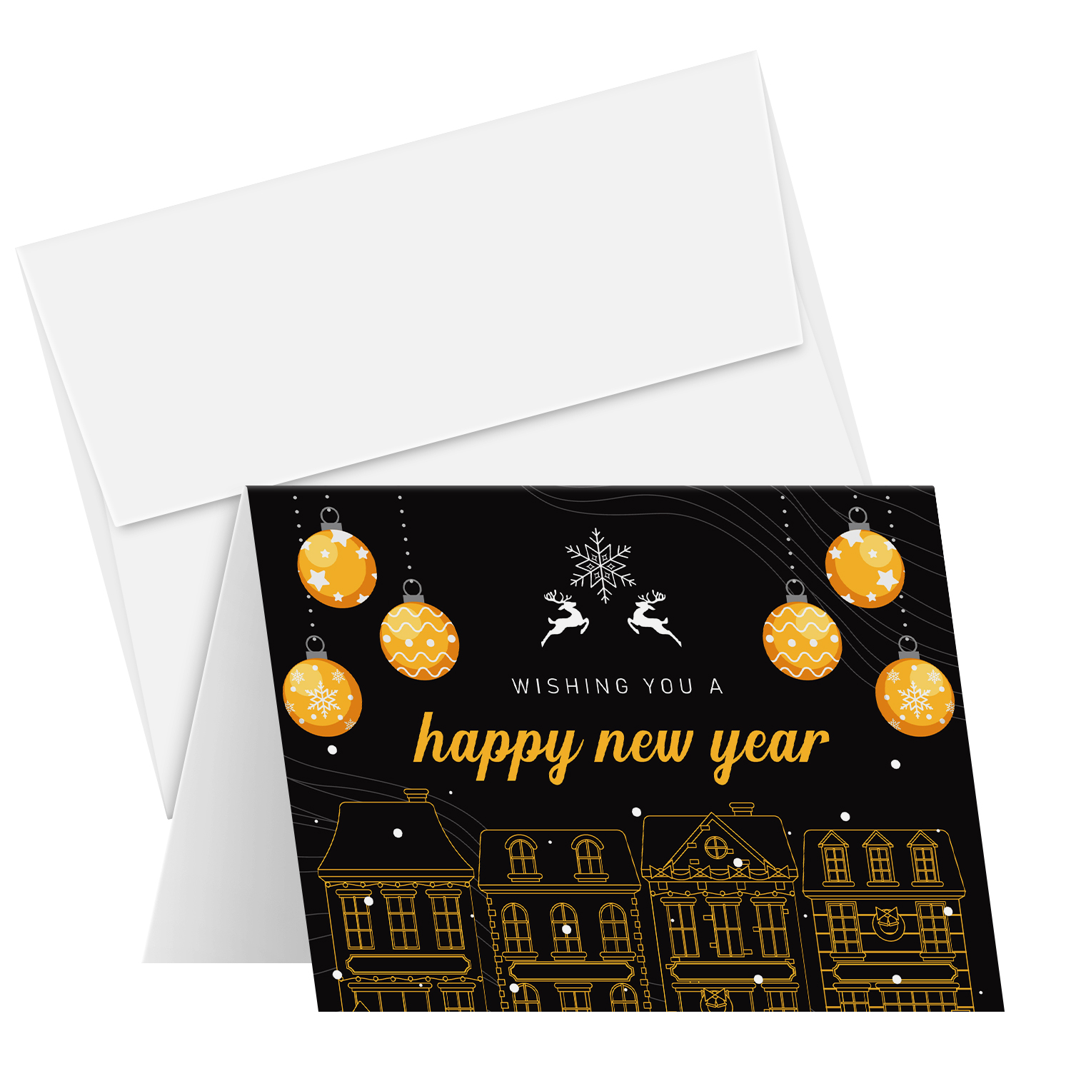 Happy New Year 2025 Cards - Bulk and Wholesale - Fine Cardstock
